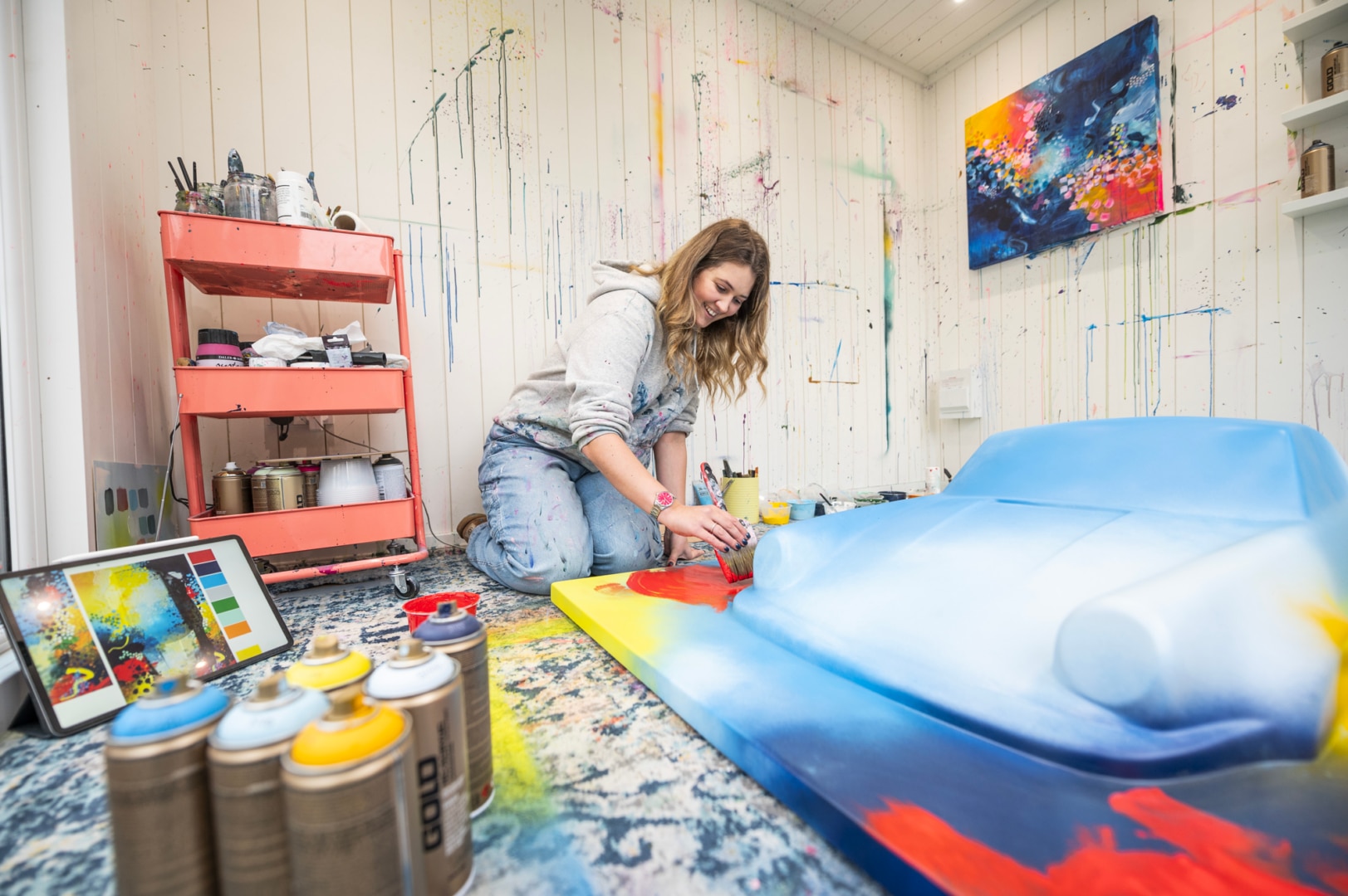 Capturamos el tiempo a través del arte de Jessica Slack | TAG Heuer ...